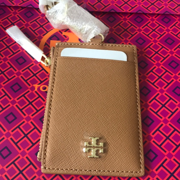 Tory Burch | Bags | Authentic Tory Burch Card Holder Case Lanyard ...